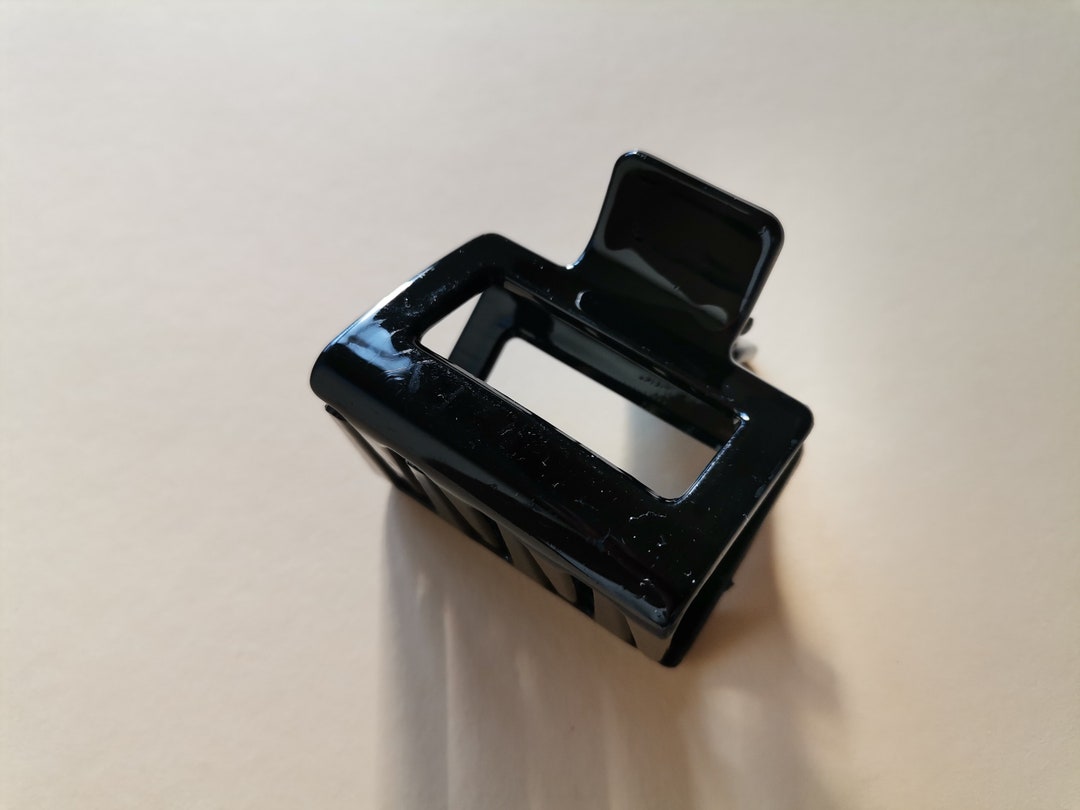 MINI Black Hair Clipsmall Size Hair Clawbarrettes Hair - Etsy