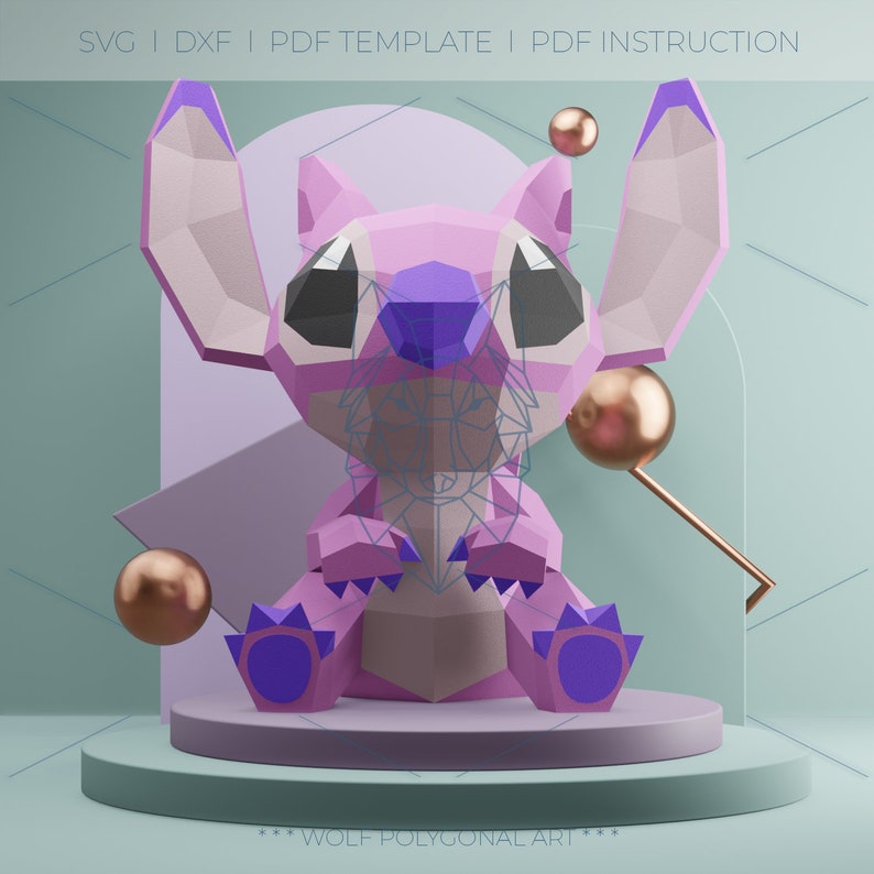 Toy Papercraft Template 3d Craft Template - Etsy