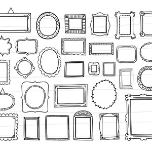 Digital Labels Design Elements Digital Frames Png Clipart Frame Clipart ...