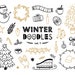 Christmas Clipart, Winter Doodles, Christmas Doodle Clipart, Christmas ...