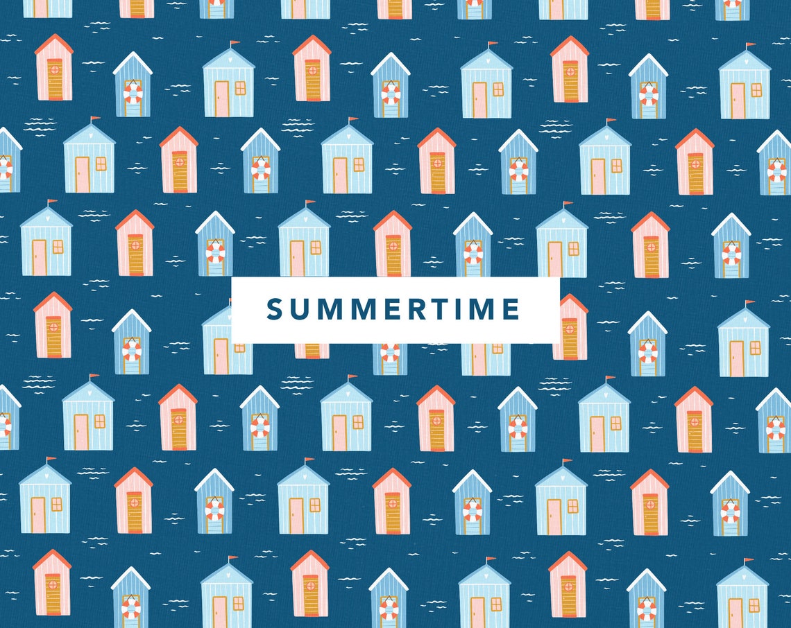 Summer Digital Paper Beach Digital Paper Travel Digital - Etsy