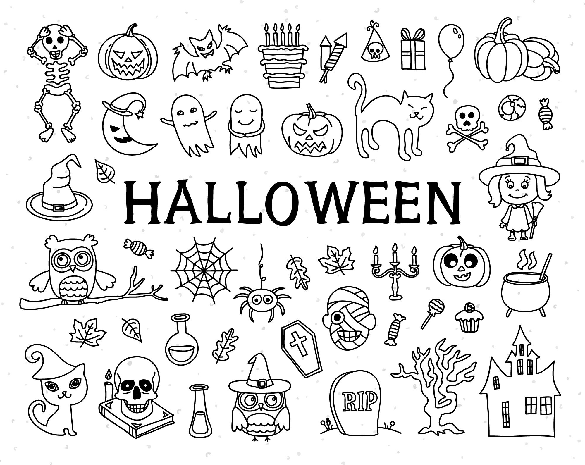 Halloween Clipart, Halloween Graphics, Halloween Png, Fall Clipart ...