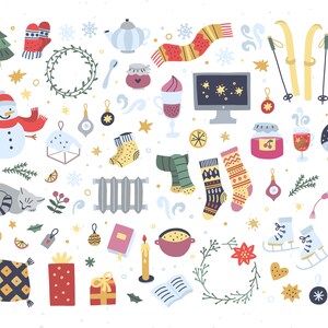Winter Clip Art, Christmas Graphics, Christmas Clipart Commercial Use ...