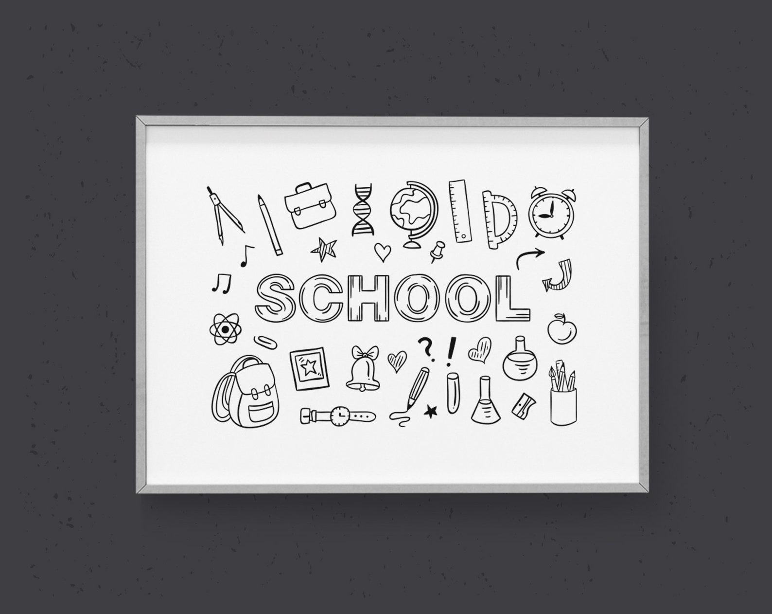 School Svg Teacher Clipart School Clipart Back to School - Etsy