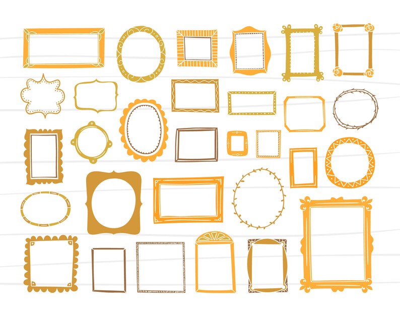 Digital Labels Design Elements Digital Frames Png Clipart Frame Clipart ...