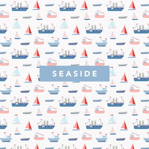 Nautical Digital Paper Pack Printable Beach Digital Background Summer ...