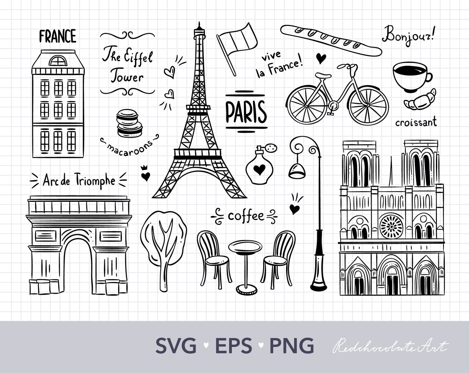 Paris svg - Etsy