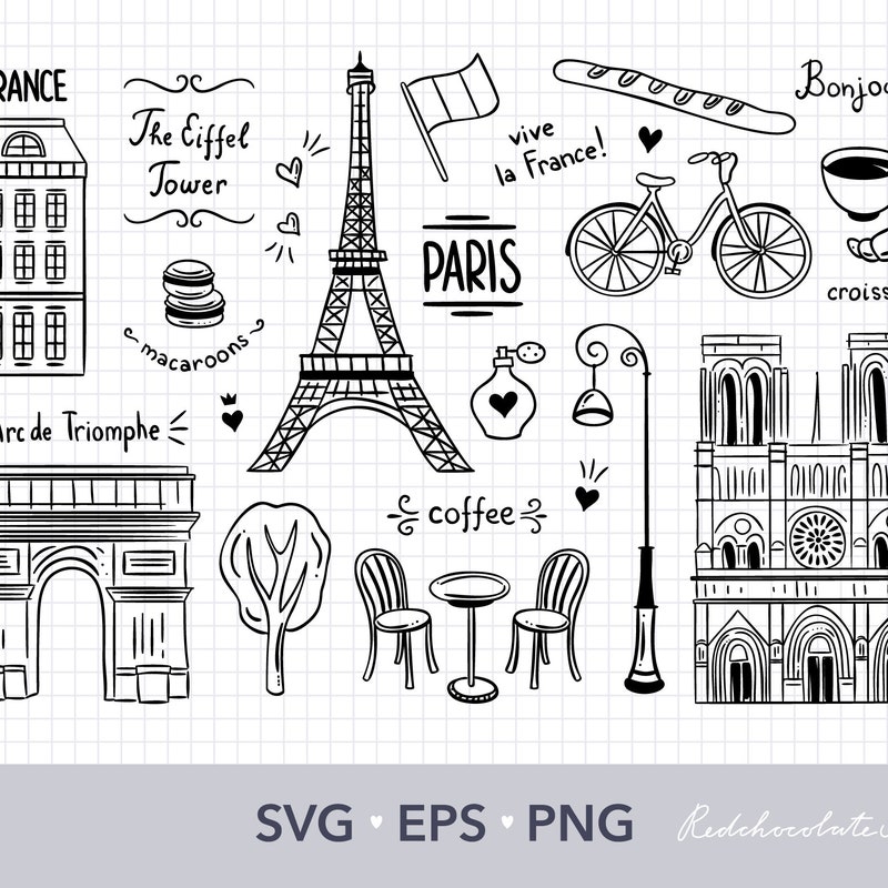 Paris Svg - Etsy