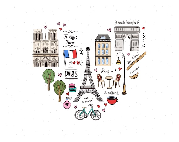 Paris Clip Art Printable