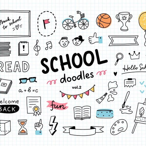 School Clipart Teacher Clipart Back to School Clipart - Etsy