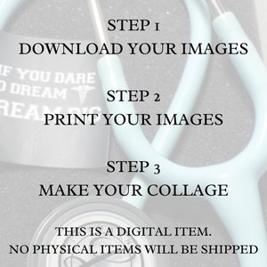 100 Future Doctor Collage Kit, Medical Student Motivation Collage ...