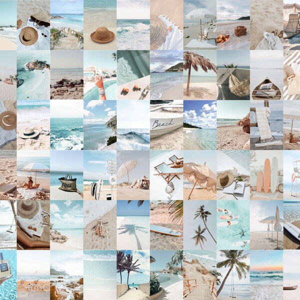 Blue Collage Kit - Etsy