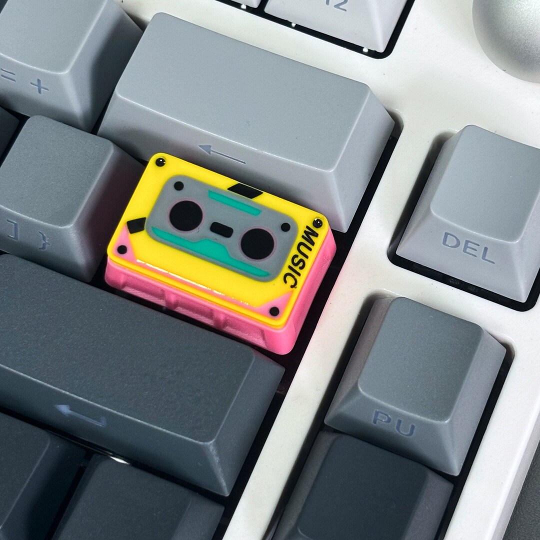 Walkman Tap Keycaps, Cute Keycaps, Kawaii Computer, Custom Keycap ...