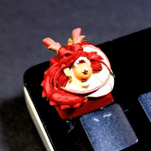 Custom Dragon Ball Keycap, Backlist Keycap Set, Artisan Anime Keycap ...