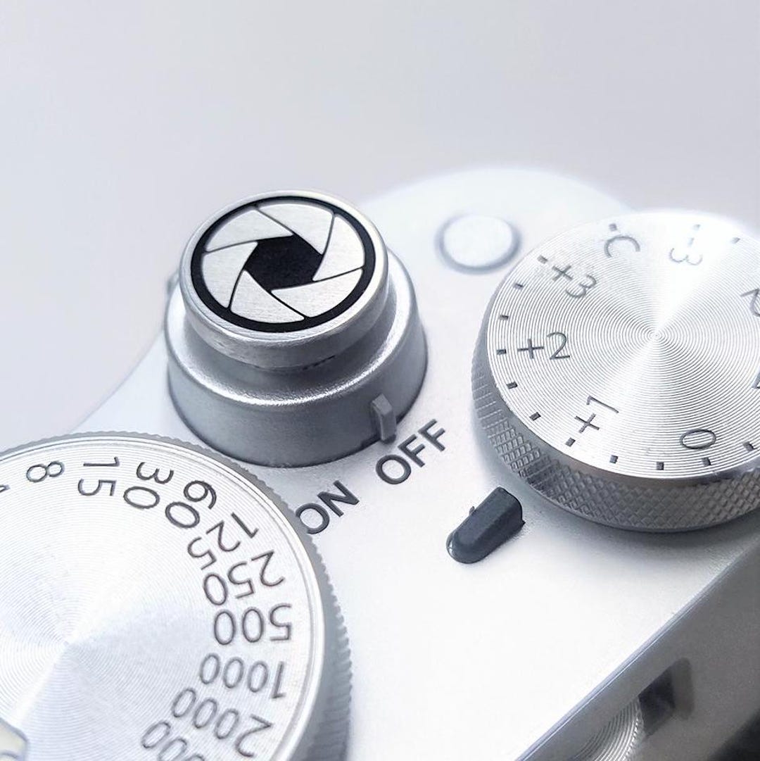 Len Flash Camera Shutter Button With Screw, Metal Fuji/leica/nikon ...