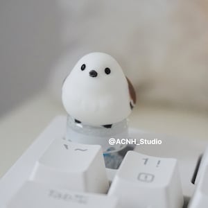 Cute Sparrow Keycap, Bird Keycap, Artisan Keycap, Kawaii Keycap ...