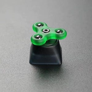 Fidget Spinner Keycaps, Custom Backlist Keycaps, Artisan Spinner ...