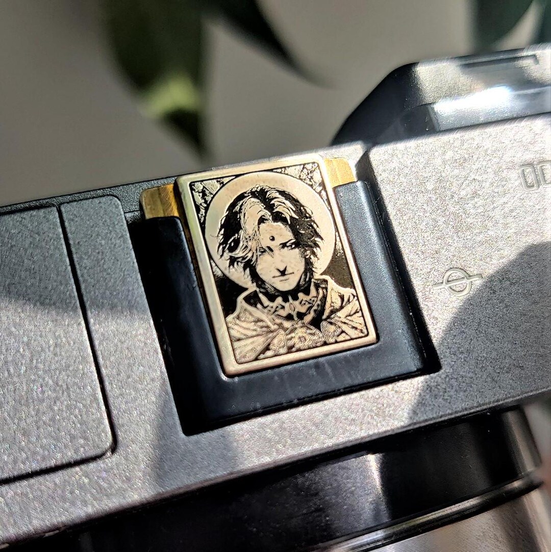 Final Fantasy Emet-selch Camera Hot Shoe Cover, Custom Pure Brass ...