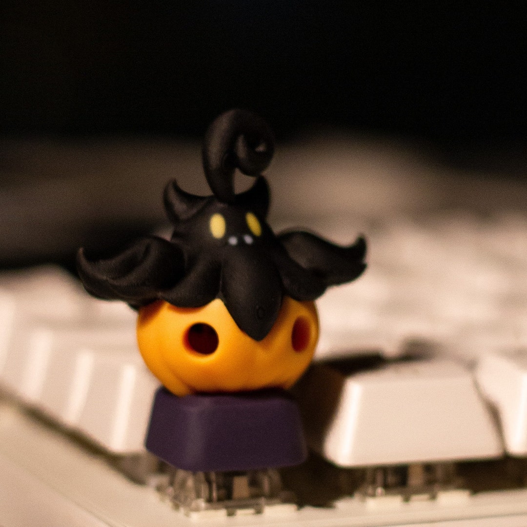 Pokemon Inspire Bat Pumpkin Keycap, Halloween Ghost Keycap, Artisan ...