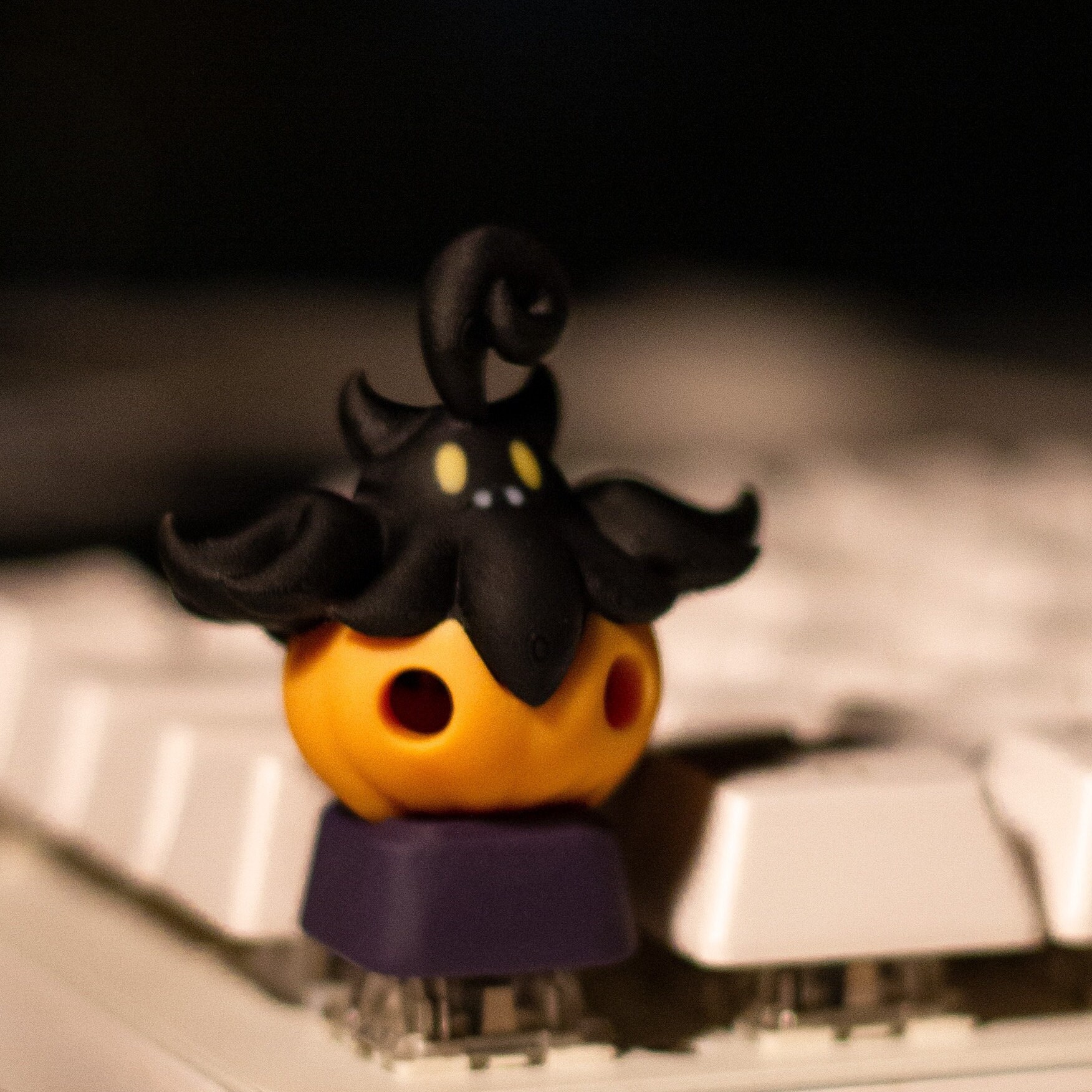 Pokemon Inspire Bat Pumpkin Keycap Halloween Ghost Keycap - Etsy