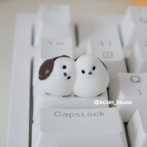 Cute Sparrow Keycap, Bird Keycap, Artisan Keycap, Kawaii Keycap ...