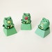 Lovely Frog Keycap, Kawaii Artisan Keycap, Custom Cherry Mx Keycap for ...