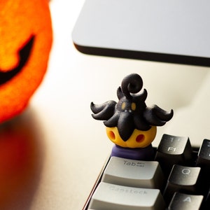 Pokemon Inspire Bat Pumpkin Keycap, Halloween Ghost Keycap, Artisan ...