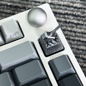 Marvel Thor Hammer Magnetic Keycap, Quake Backlit Keycap, Artisan ...