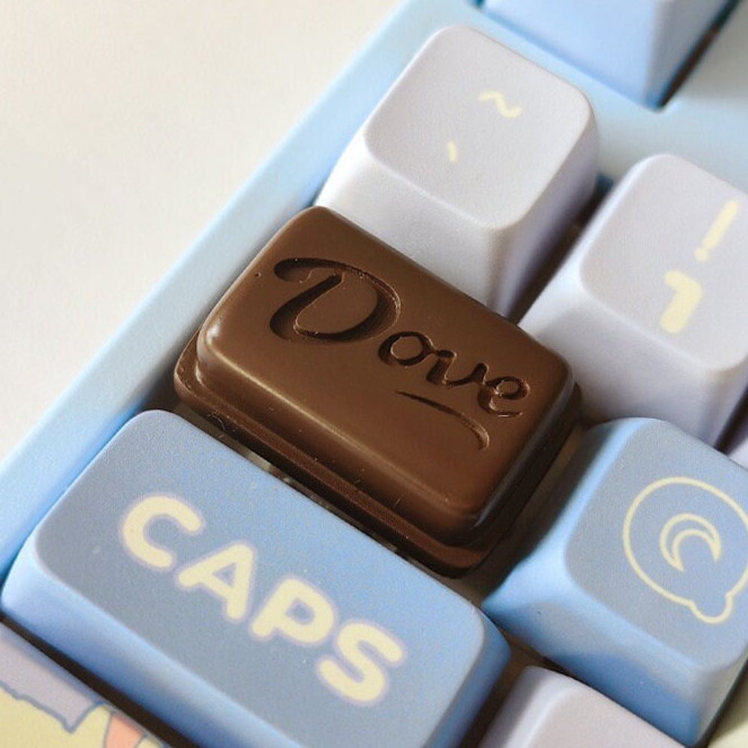 Custom Chocolate Keycaps, Coffee Keycap, Artisan Keycaps, Tab Keycap ...