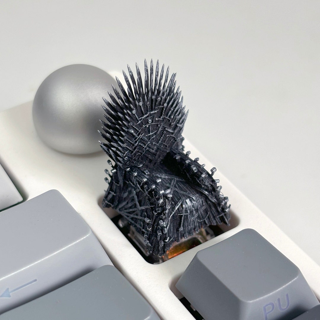 Game of Thrones Keycap, 3D Print Iron Throne Keycap, custom Keycap ...