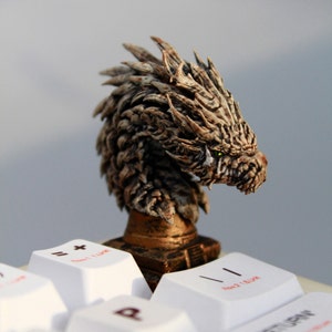 Fantasy Dragon Keycap Set, Fantastic Artisan Dragon Keycap, Custom ...