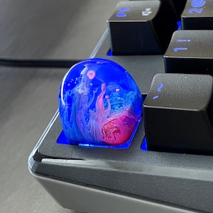 Fantasy Underwater Keycap, Artisan Keycap, Custom Keycap, Resin Keycap ...