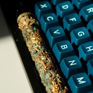 Vintage Chinese Dragon Spacebar Keycap, Artisan Dragon Keycap, Anime ...