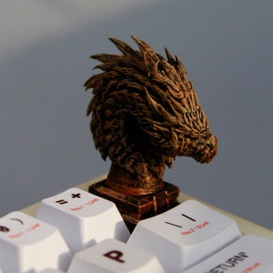 Fantasy Dragon Keycap Set, Fantastic Artisan Dragon Keycap, Custom ...