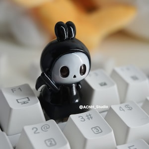 Ghost Keycap, Death Keycap, Halloween Keycap, Kawaii Keycap, Artisan ...