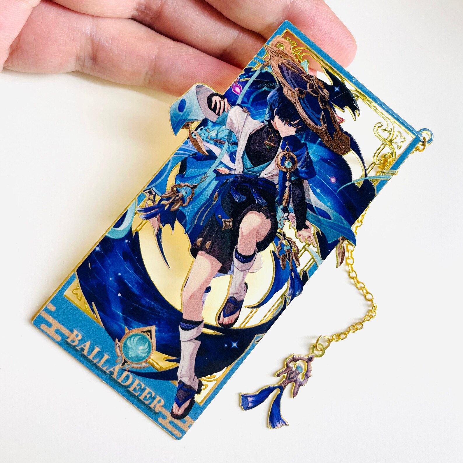 Scaramouche Wanderer Bookmark Balladeer Bookmark Genshin - Etsy