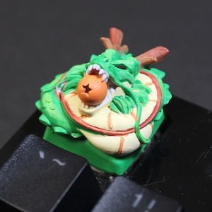 Custom Dragon Ball Keycap, Backlist Keycap Set, Artisan Anime Keycap ...