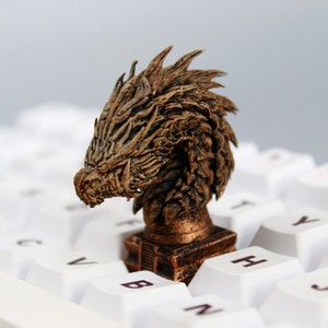 Fantasy Dragon Keycap Set, Fantastic Artisan Dragon Keycap, Custom ...