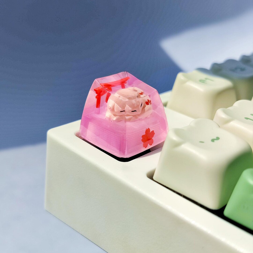 Yae Miko Keycap, Hutao Keycap, Genshin Impact SA Resin Keycap Set ...