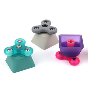 Fidget Spinner Keycaps, Custom Backlist Keycaps, Artisan Spinner ...