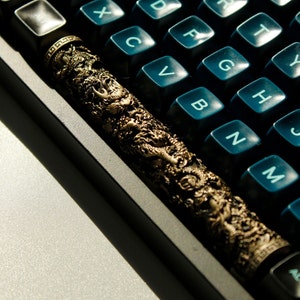 Vintage Chinese Dragon Spacebar Keycap, Artisan Dragon Keycap, Anime ...