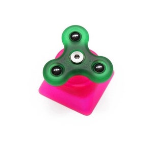Fidget Spinner Keycaps, Custom Backlist Keycaps, Artisan Spinner ...