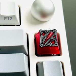 Dota2 Resin Keycap, Artisan Transparent Keycap, Custom Backlit Keycap ...