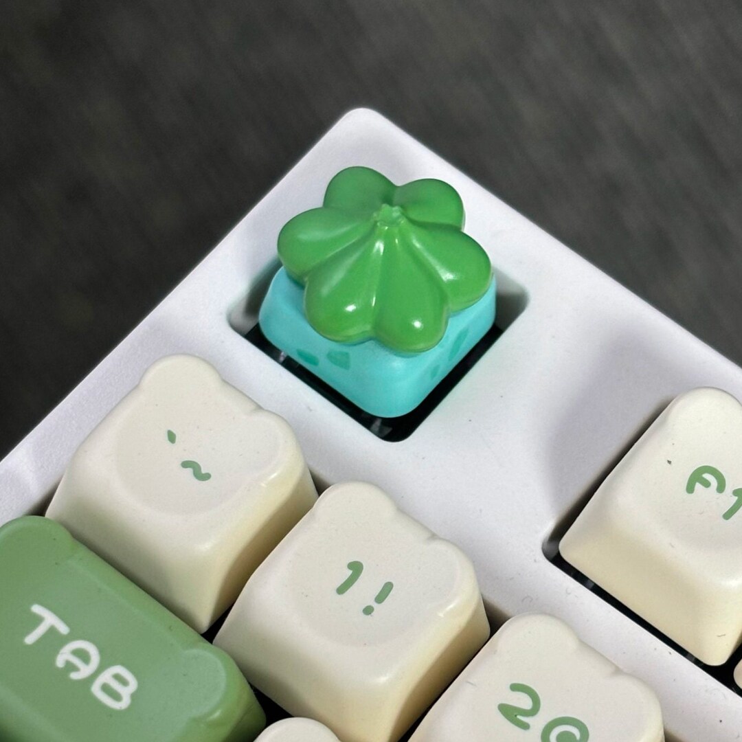 Bulbasaur Keycap, Pokemon Keycap, Cute Keycap, Game Keyboard, Custom ...