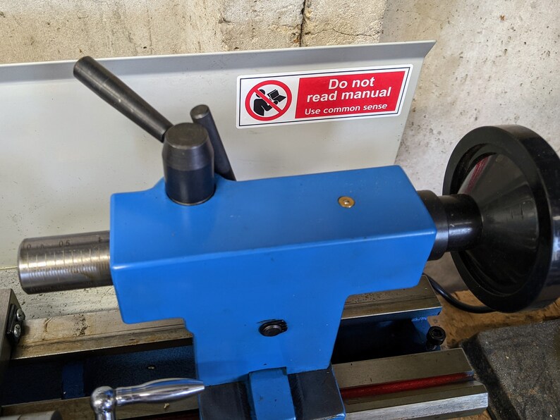 WARNING! Stickers - Do Not Read Manual - Etsy UK