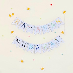 Ramadan Mubarak Banner |printable Ramadan Activities for Children ...