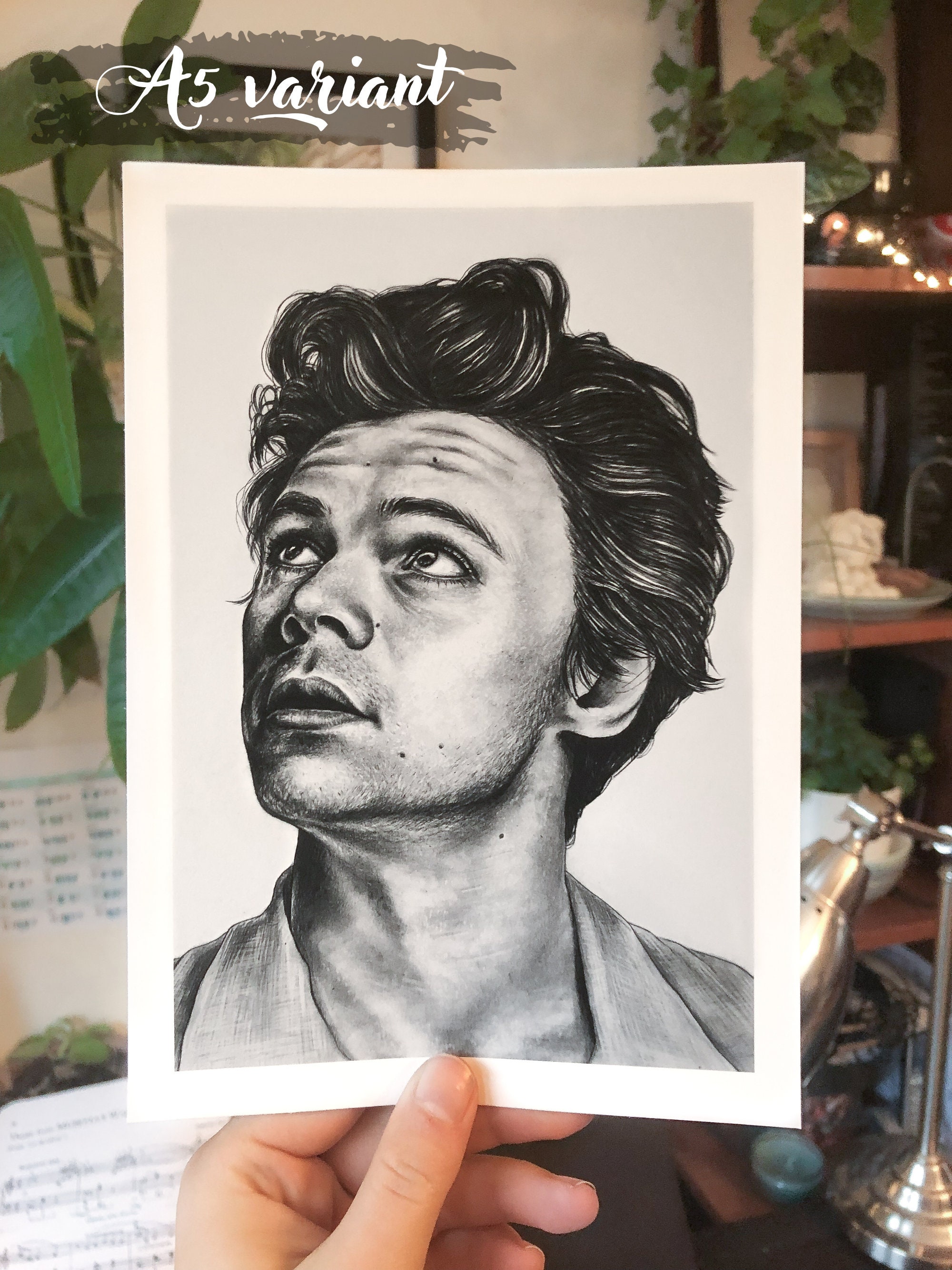 Harry Styles Drawing Pen