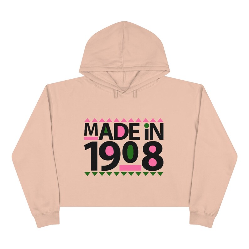 J15 Aka Founders Day Sweatshirt Pink And Green 1908 Aka T Etsy