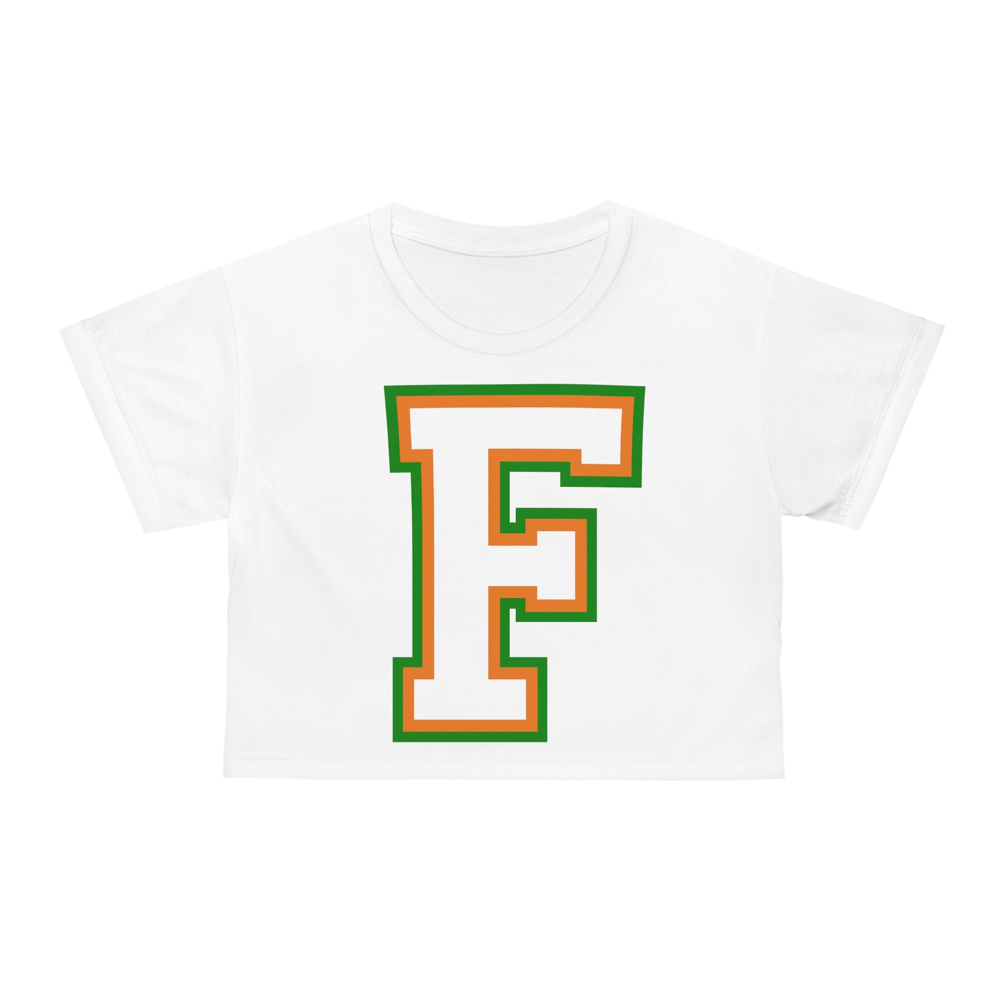 Flaunt Your FAMU Pride With Our White Crop Top - Etsy