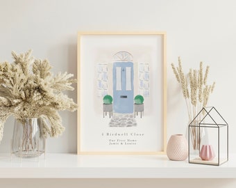 Front Door Print - Etsy UK